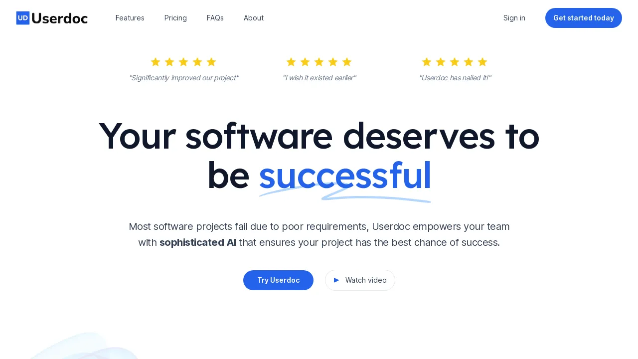 Userdoc AI - BestofAI